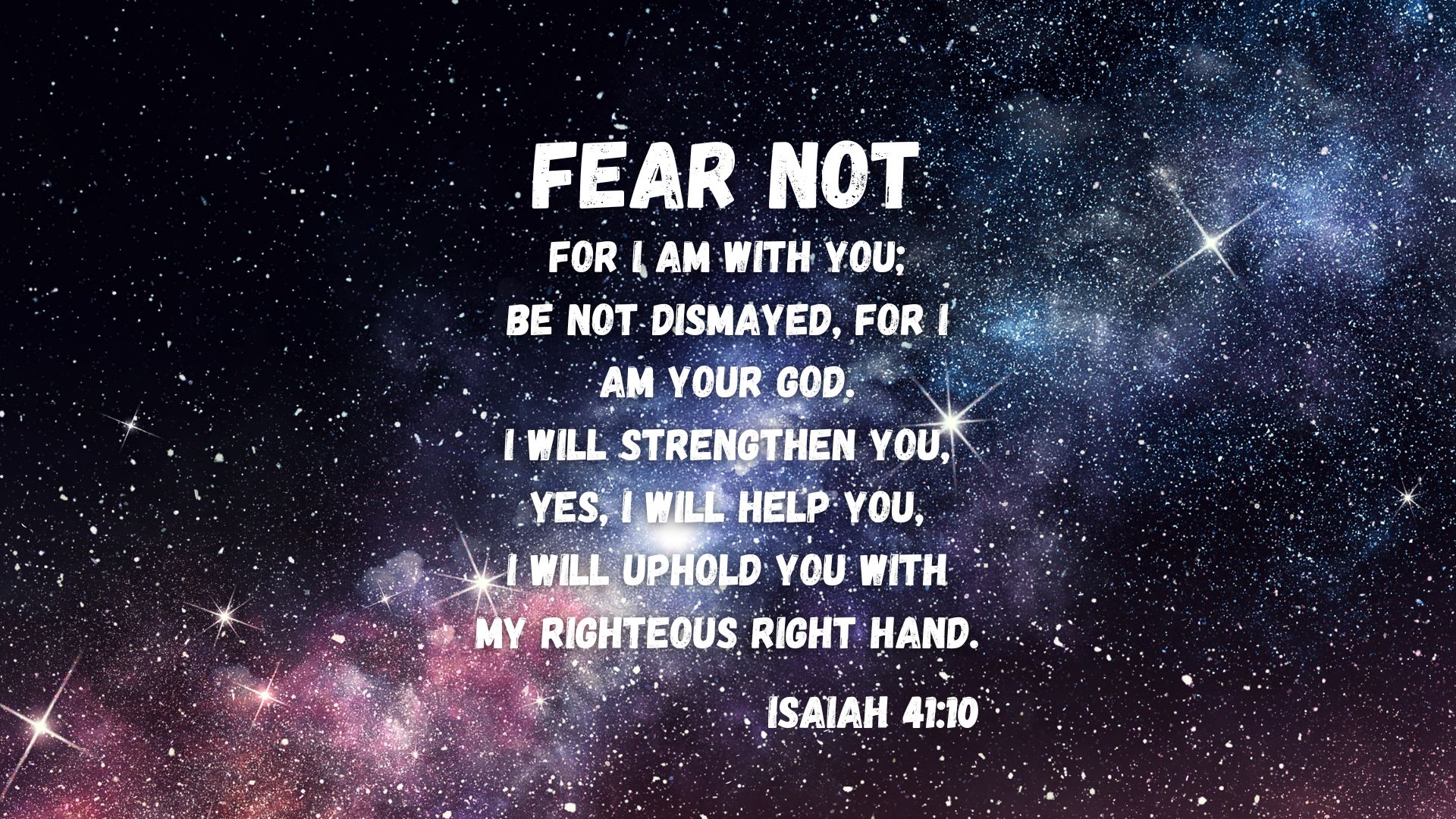 "Finding Strength in God's Promise: A Reflection on Isaiah 41:10 ...